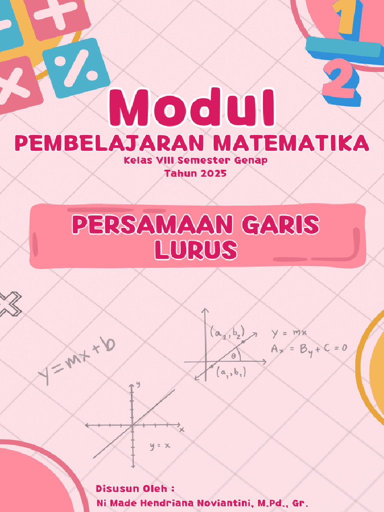 Grafik Persamaan Garis Lurus | PDF