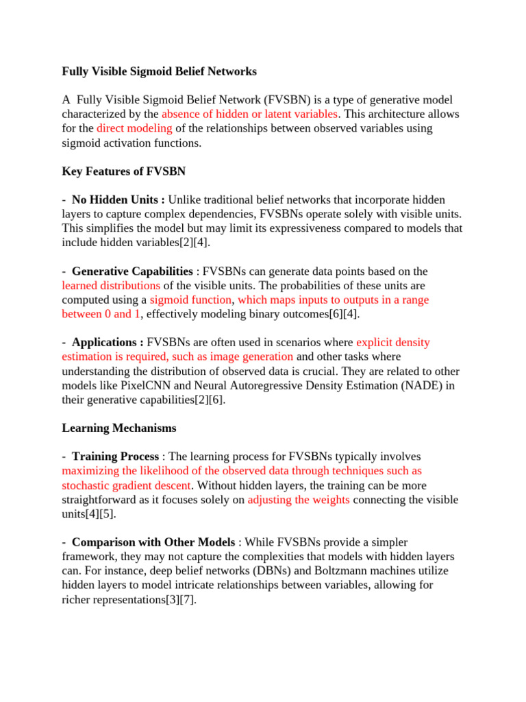 FVBSN | PDF | Bayesian Network | Machine Learning