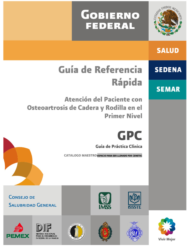 GPC RR Osteoart 091009 | PDF | Osteoartritis | Rodilla