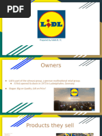 Lidl Supplier Information Overview | PDF | Supply Chain | Brand