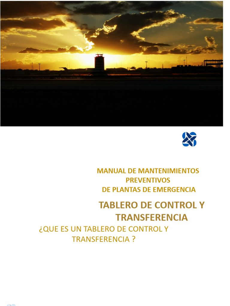 Tablero de Control y Transferencia | PDF | Ingenieria Eléctrica ...