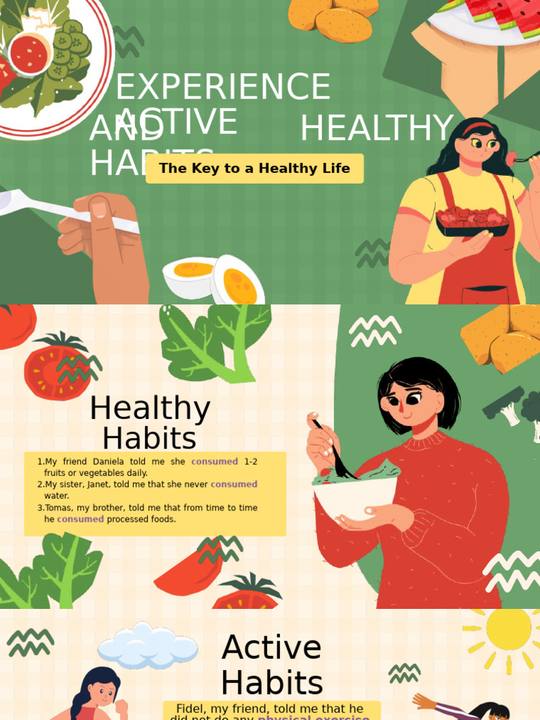 Healthy Habits for Active Living | PDF