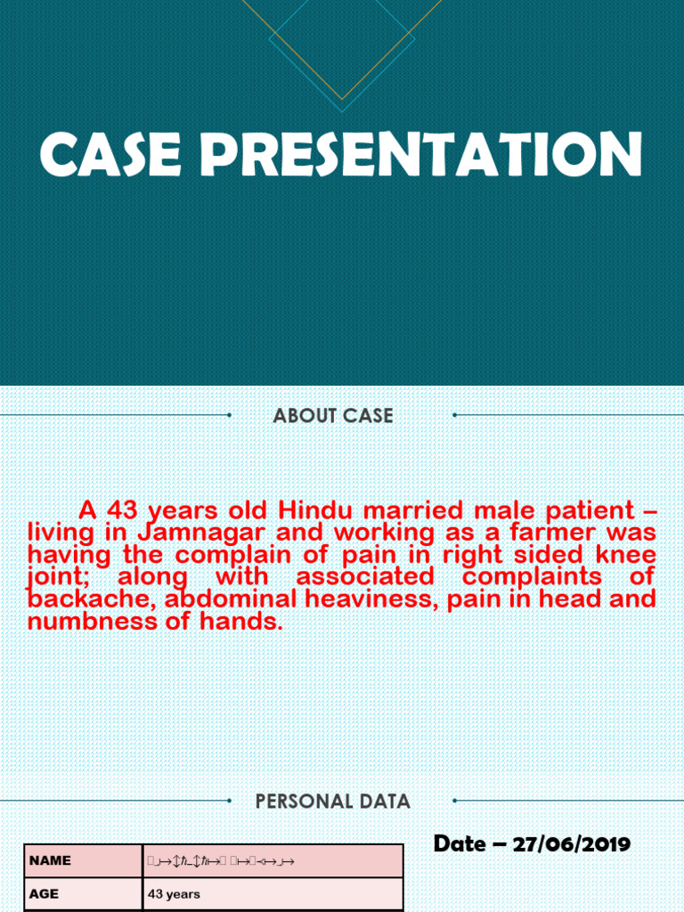 Gout Case Presentation Overview | PDF | Arthritis | Gout
