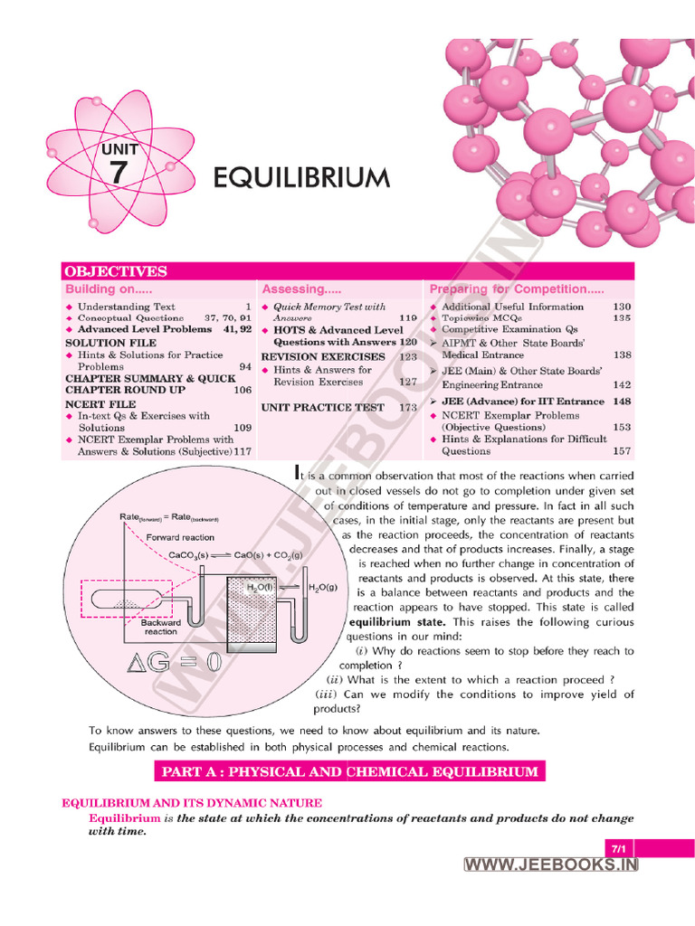 Chemical Equilibrium | PDF