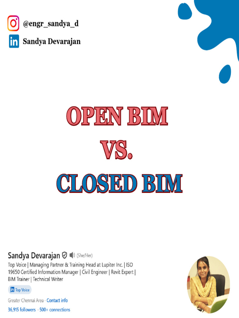 Open Bim VS. Closed Bim | PDF