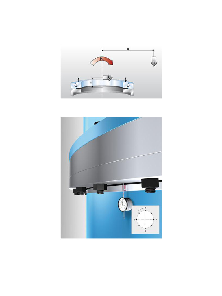 Crane Tilting Clearance Measurement Guide | PDF | Bearing (Mechanical ...