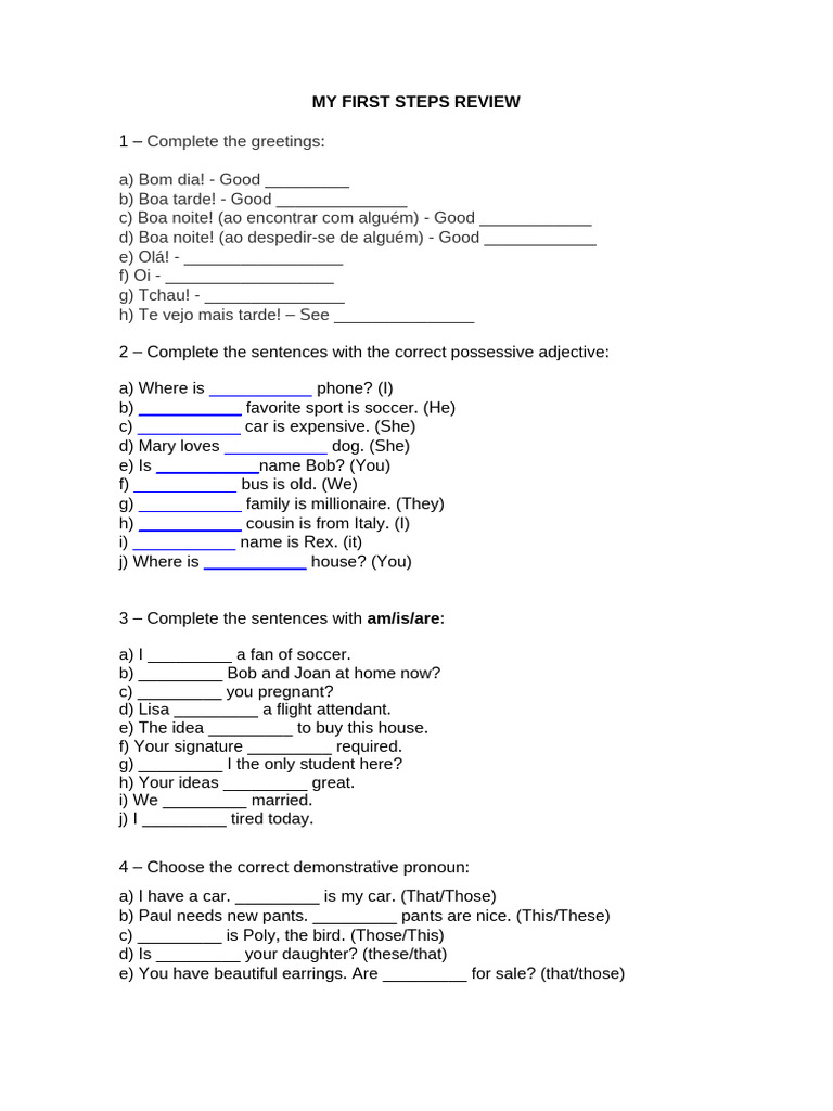 Review - My First Steps | PDF | Morphology | Language Families