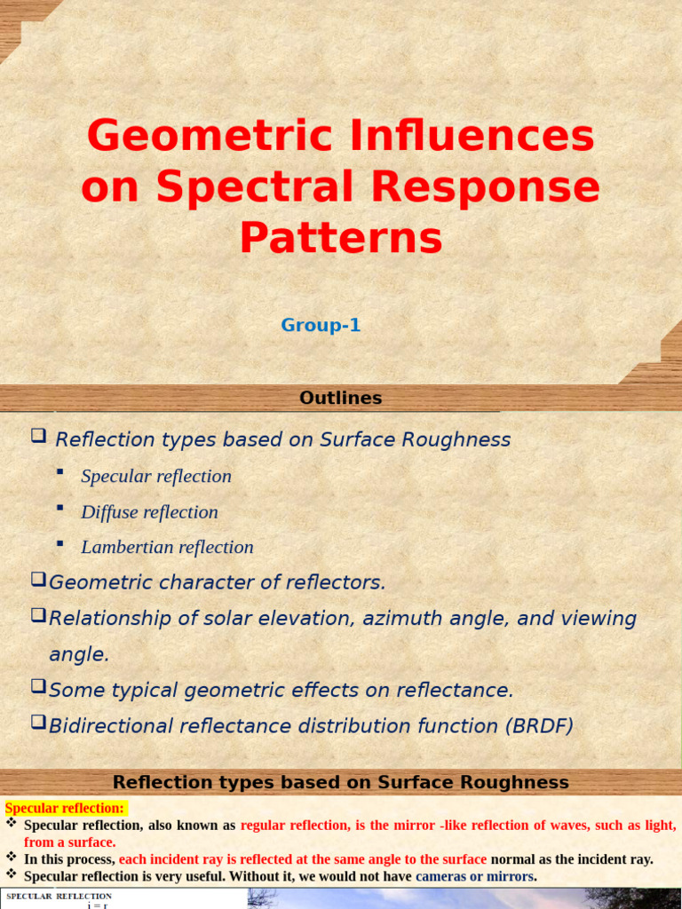 Geometric Influence - G1 - P2 | PDF | Reflection (Physics) | Reflectance