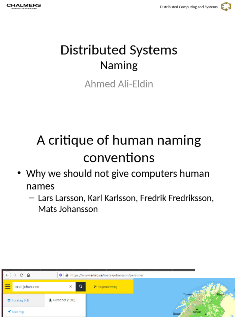 02_Naming_DS2022 | PDF | Replication (Computing) | Network Protocols