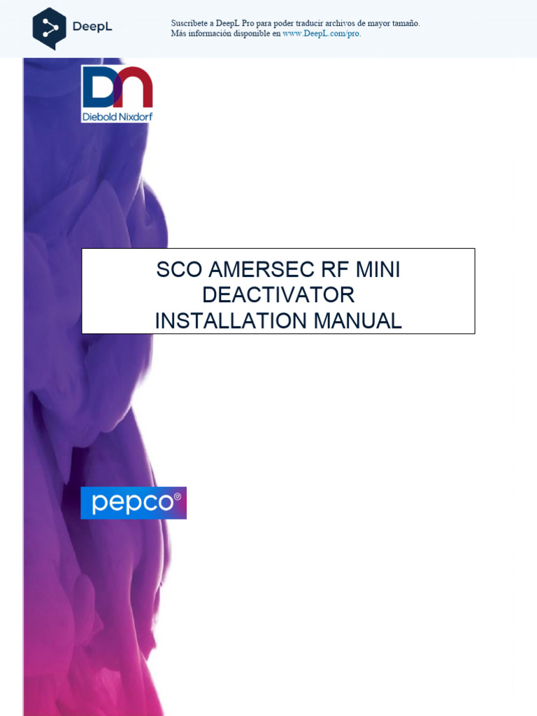 SCO Deactivator Installation Manual V 2.1 Es | PDF