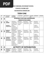 UCE MATHEMATICS - Elements of Construct - 2024 | PDF