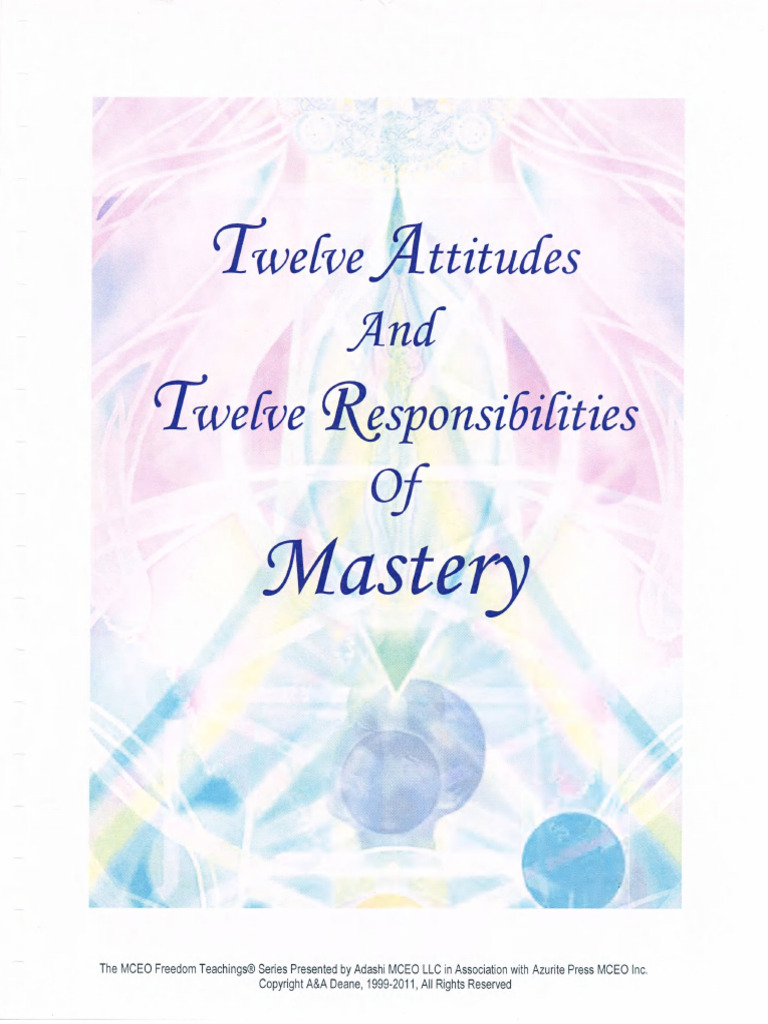 Attitudes & Responsibilities of Mastery Handbook SearchAble Copy | PDF ...