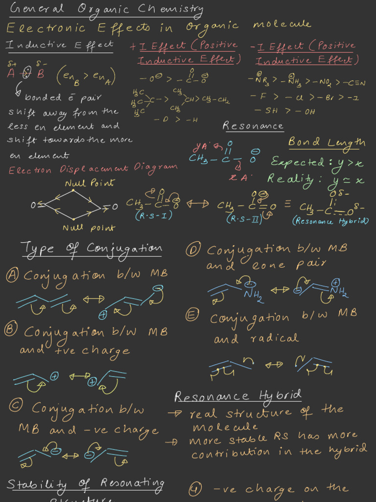 Goc Flashcard Notes | PDF | Covalent Bond | Aromaticity