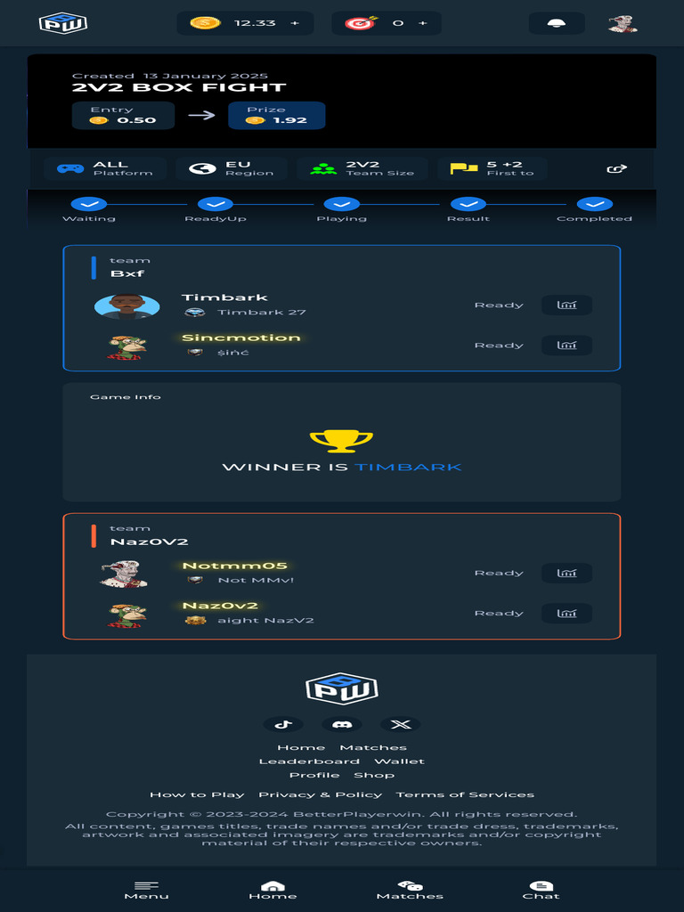 Better Player Win | PDF