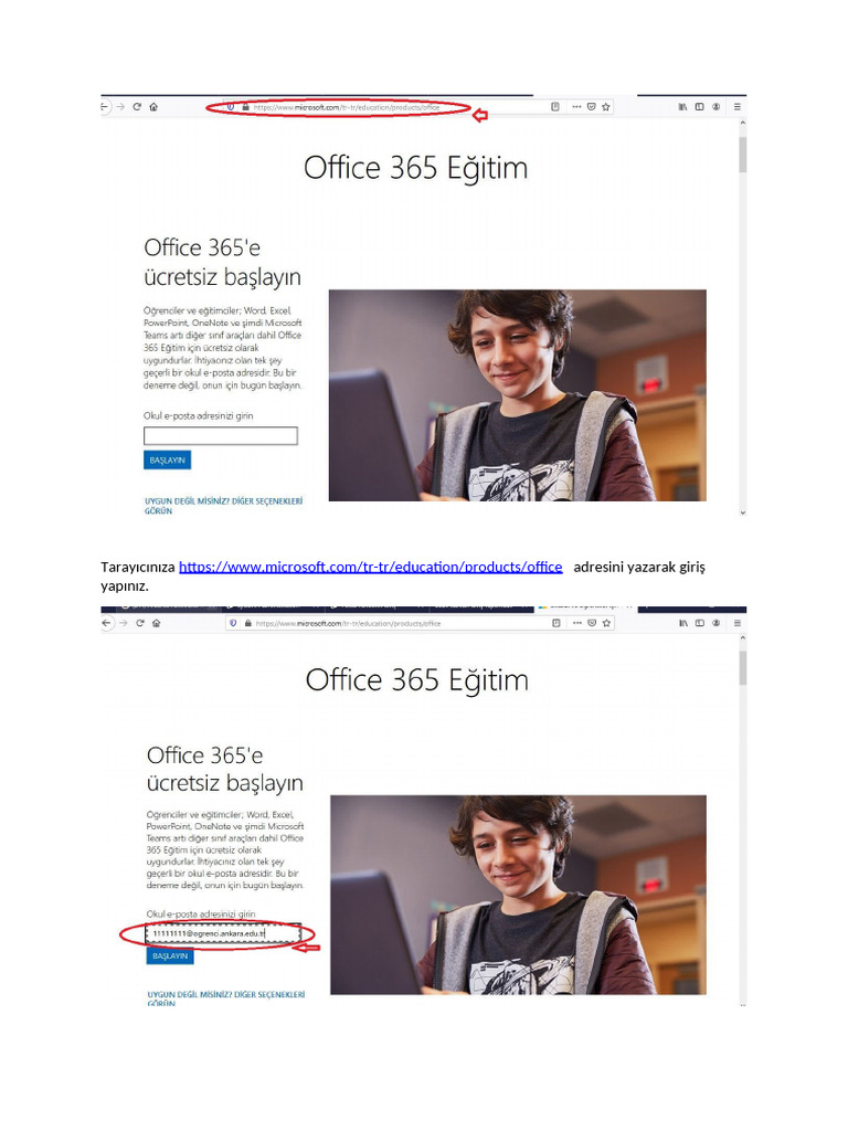 Lisans Icin Office365 | PDF