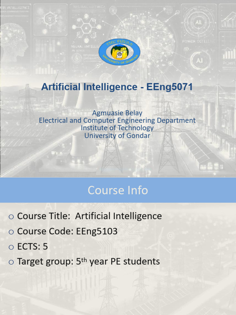 Artificial Intelligence PE Ch1 - 2025 | PDF | Artificial Intelligence | Intelligence (AI ...