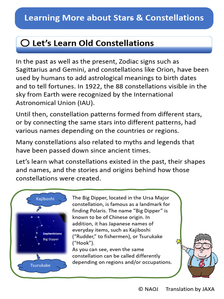 learning_more_about_stars_and_constellations | PDF | Constellation ...