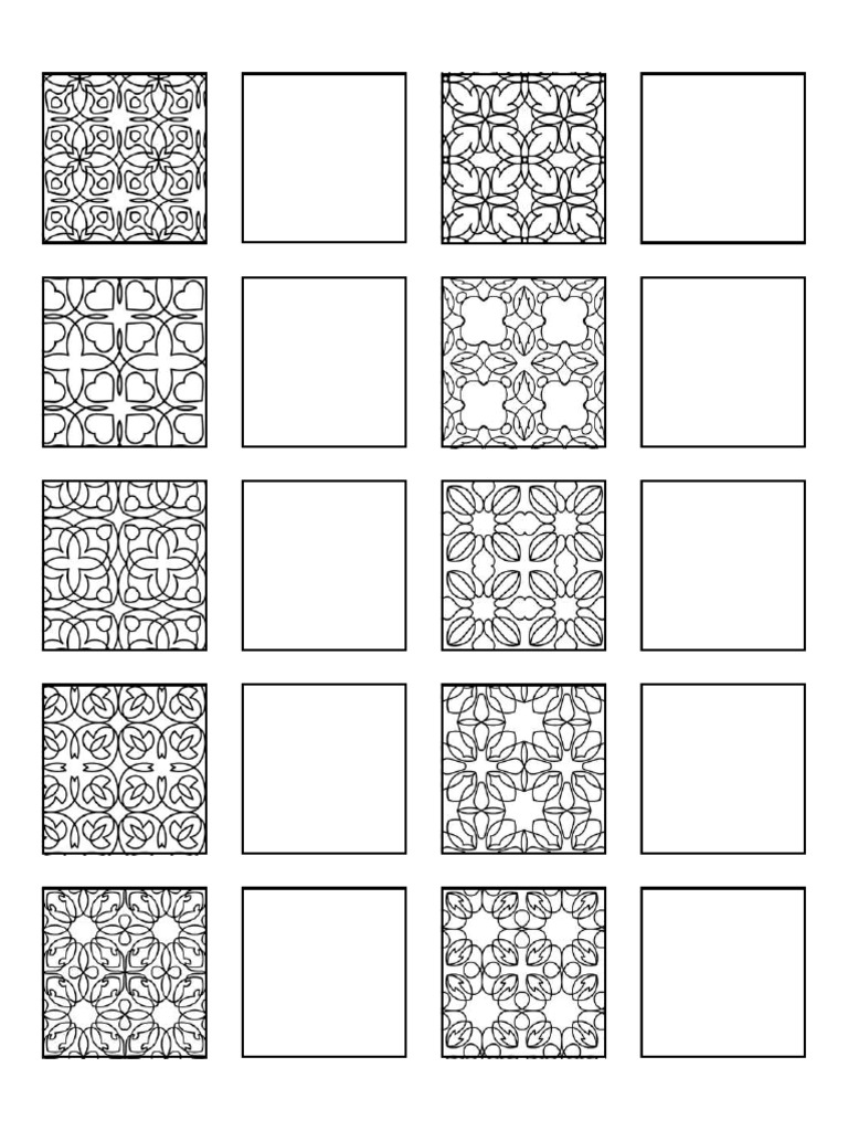 Zen Tangle Pattern Practice | PDF