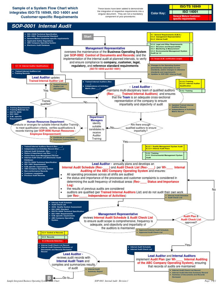 Integrated Internal Audit Procedure | Download Free PDF | Internal ...