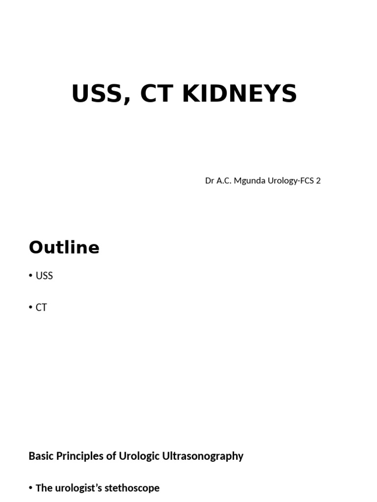 USS, CT KIDNEYS & ADRENALS | PDF | Medical Ultrasound | Kidney