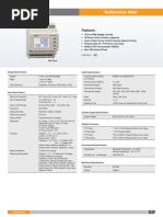 Secure Elite 300 Multifunction Meter | PDF | Power Supply | Electrical ...