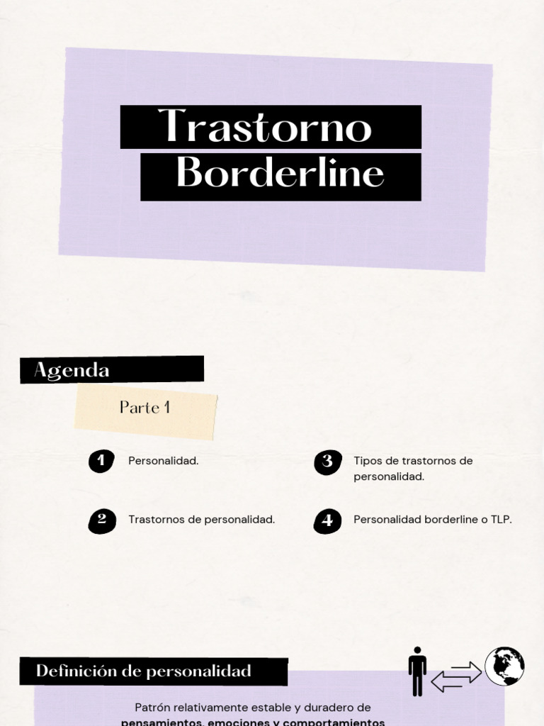 TX Borderline | PDF | Trastorno límite de la personalidad | Esquizofrenia