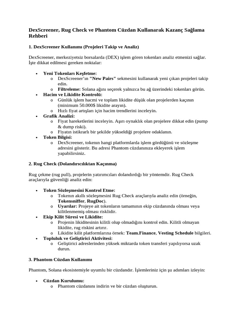 Dexcreen Rehber | PDF