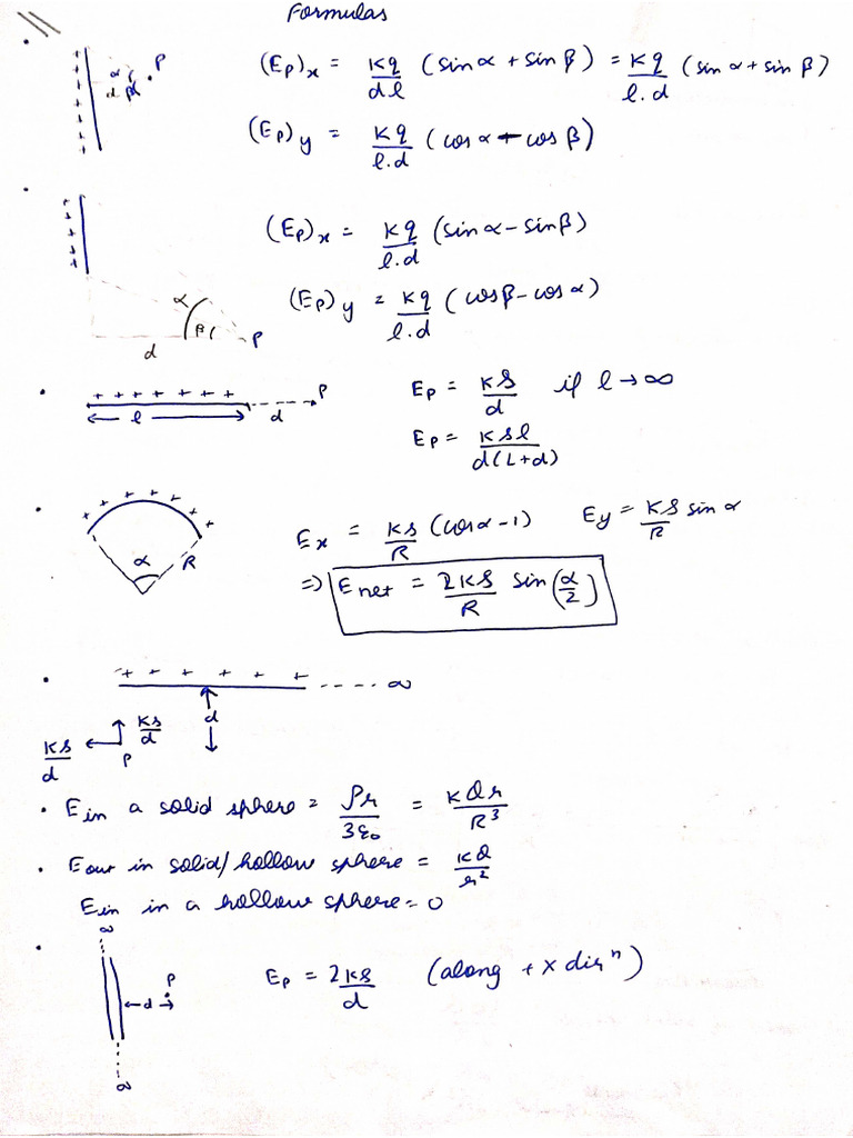 Phy Formula | PDF