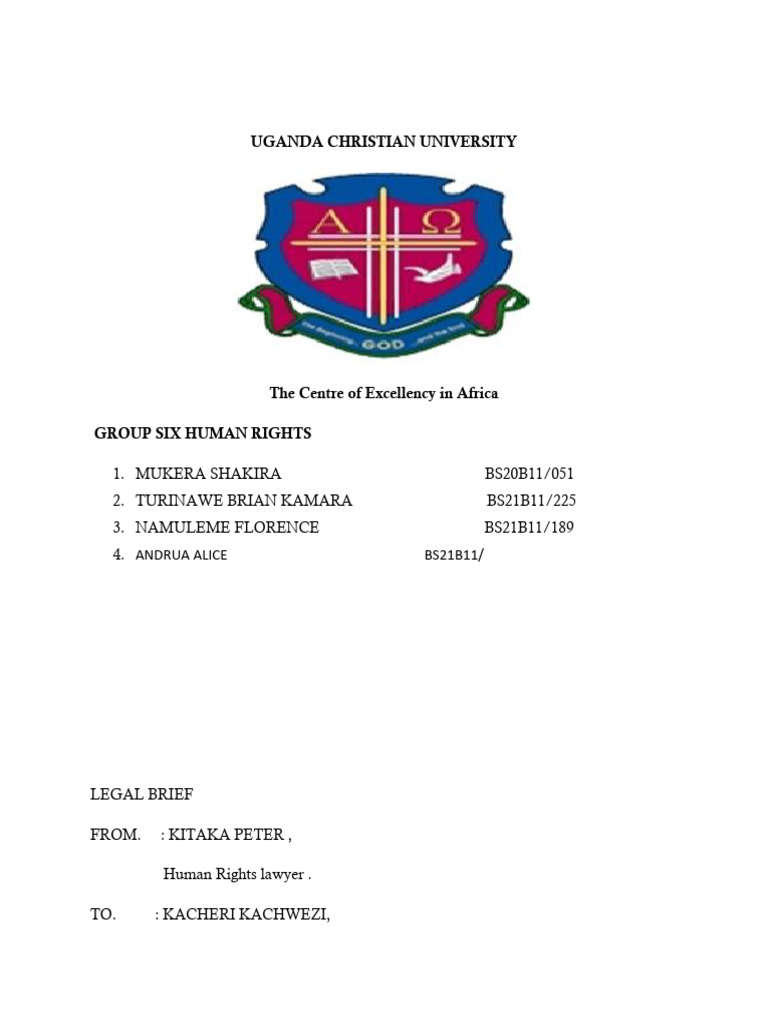 Group 6 Human Rights Final | PDF | Right To Counsel | International Criminal Court