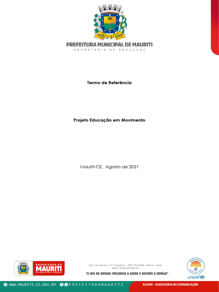 Projeto Eja Para Ser Revisto | PDF | Aprendizado | Educação para adultos