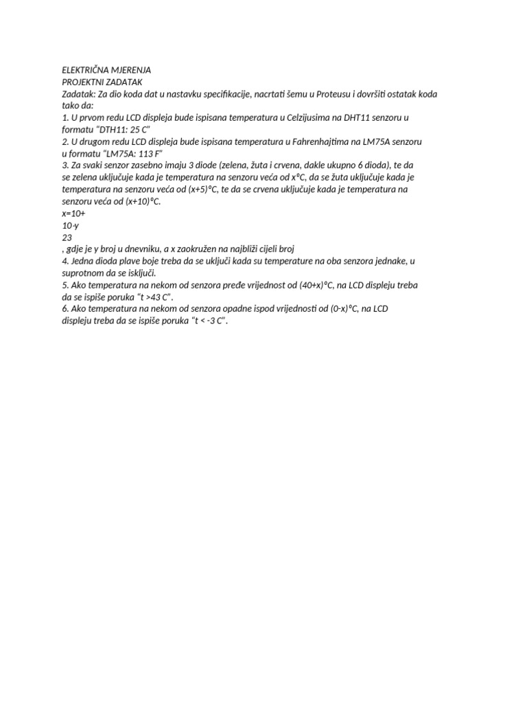 ELEKTRIČNA MJERENJA | PDF