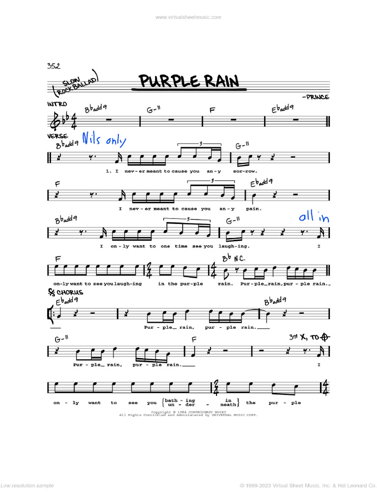 Purple Rain | PDF