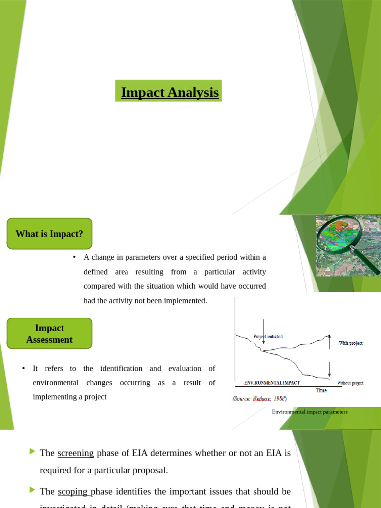 Impact Analysis | PDF | Geographic Information System | Environmental Impact Assessment