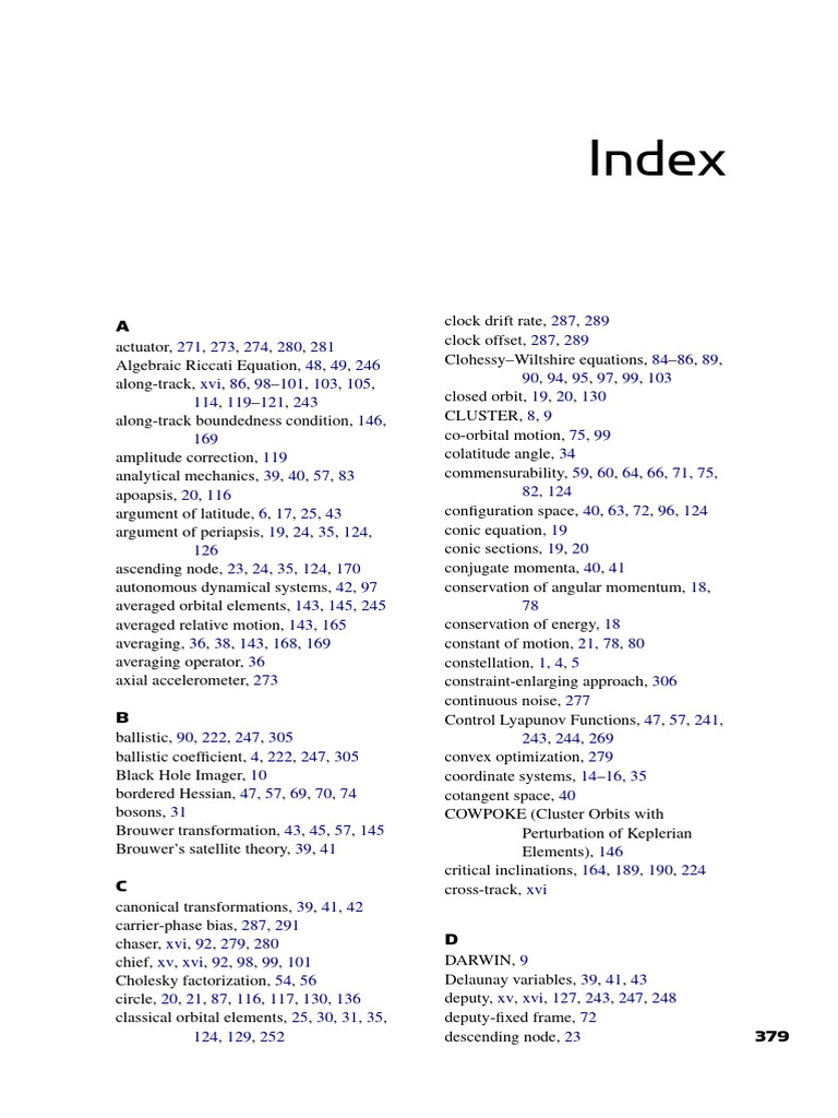 No Title Available 2010 Spacecraft Formation Flying Pdf Orbit Ellipse