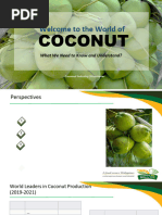 International Coconut Community | PDF | Coconut