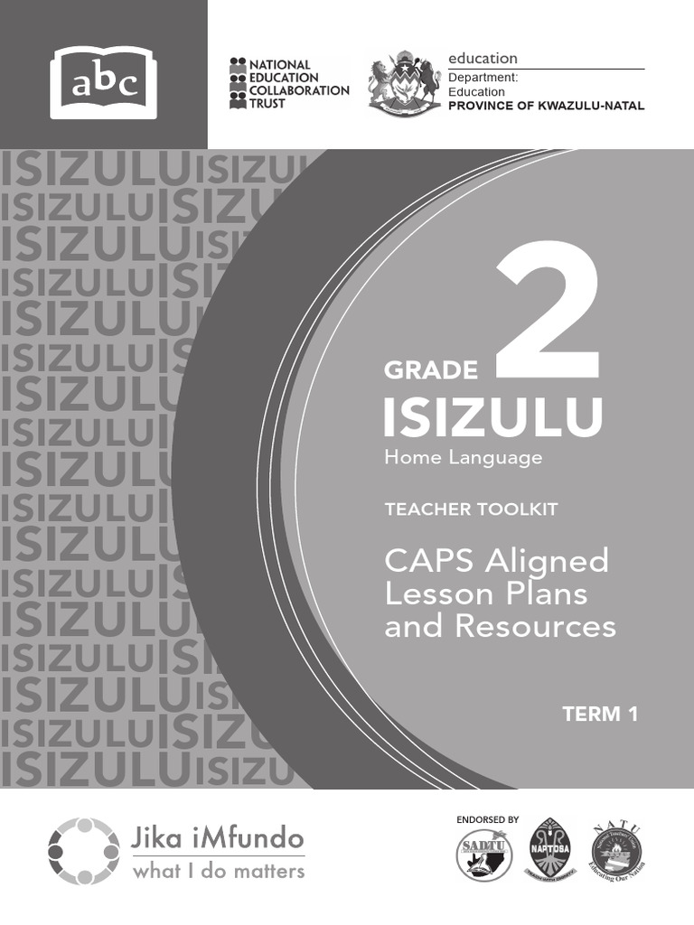 Gr 2 IsiZulu LPs 2020 Term 1 WEB | PDF | Phonics | Lesson Plan