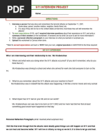 9/11 Interview Questions Guide | PDF