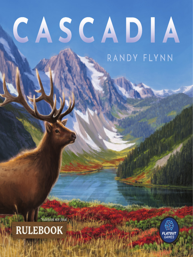 Cascadia Board Game Rulebook | PDF | Grizzly Bear | Pacific Northwest