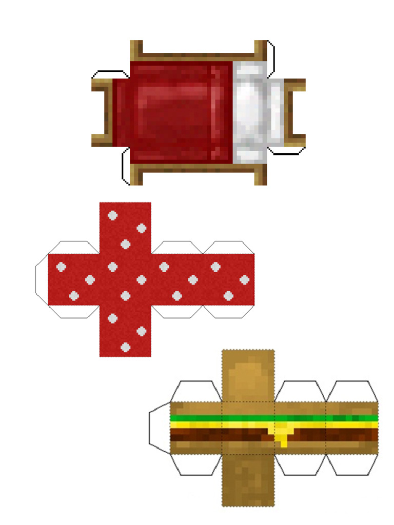 Minecraft Pliage 01 | PDF