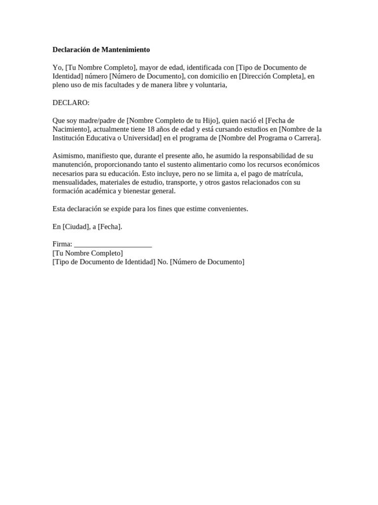 Modelo Manutencion | PDF