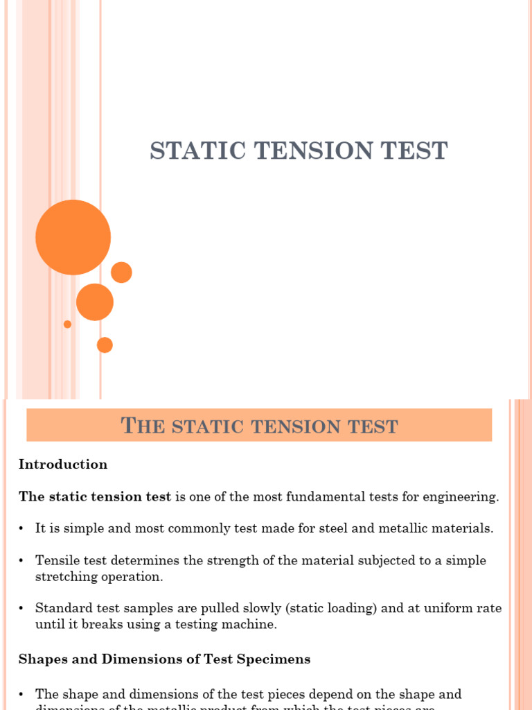 Tension Test 1 | PDF | Deformation (Engineering) | Yield (Engineering)