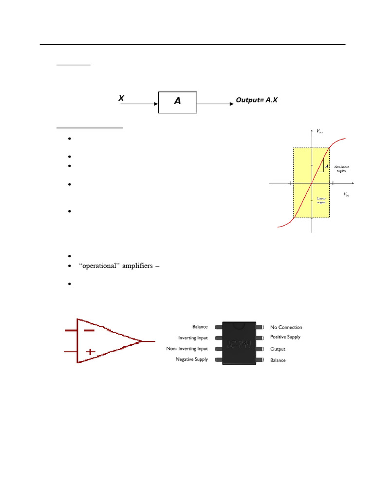 Signal Conditioning Part Amplifier | PDF | Amplifier | Operational ...