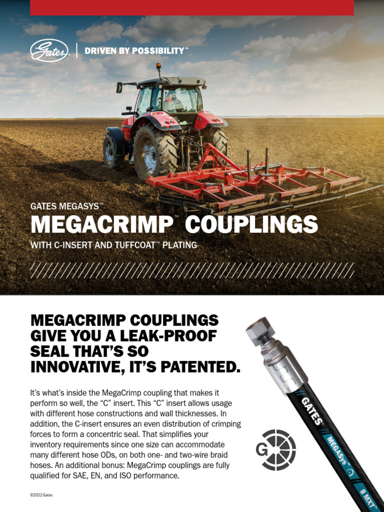 Gates MegaCrimp Brochure | PDF | Mechanical Engineering | Materials