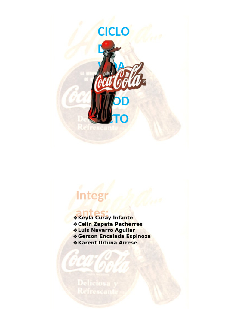 Ciclo de Vida del Producto Coca Cola | PDF