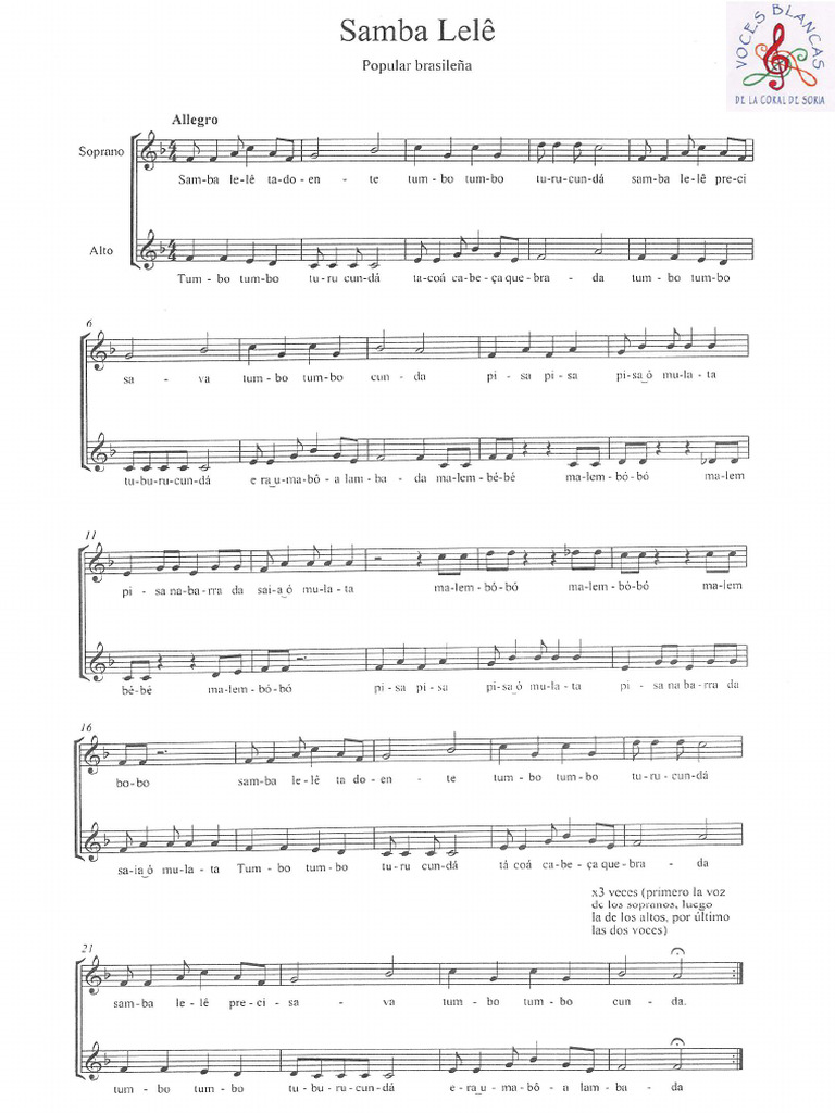 Samba Lelê | PDF