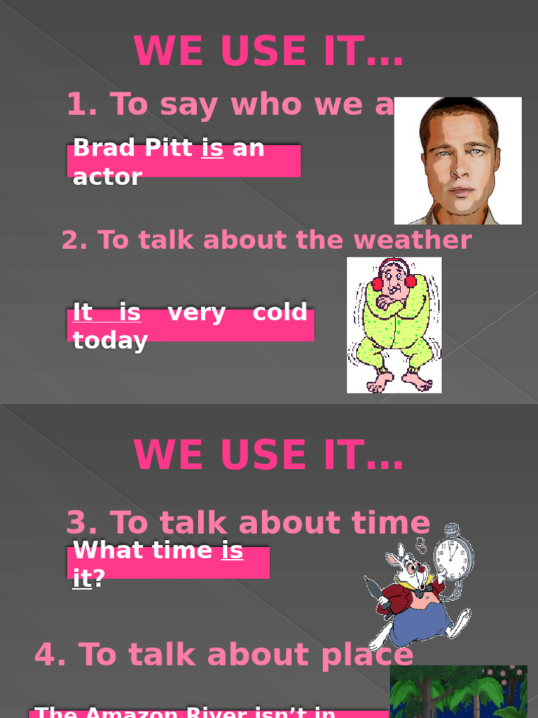 Use of Verb To Be | PDF