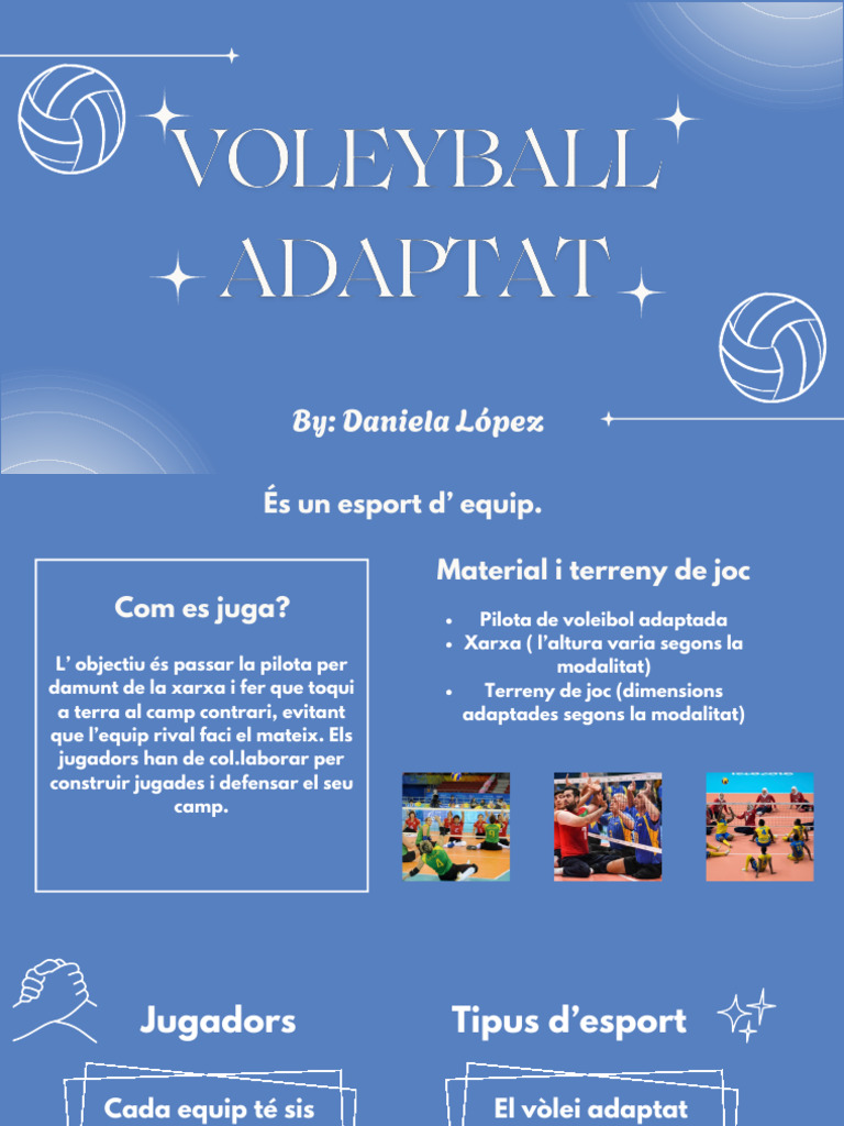 Trabajo Voleyball Adaptado | PDF