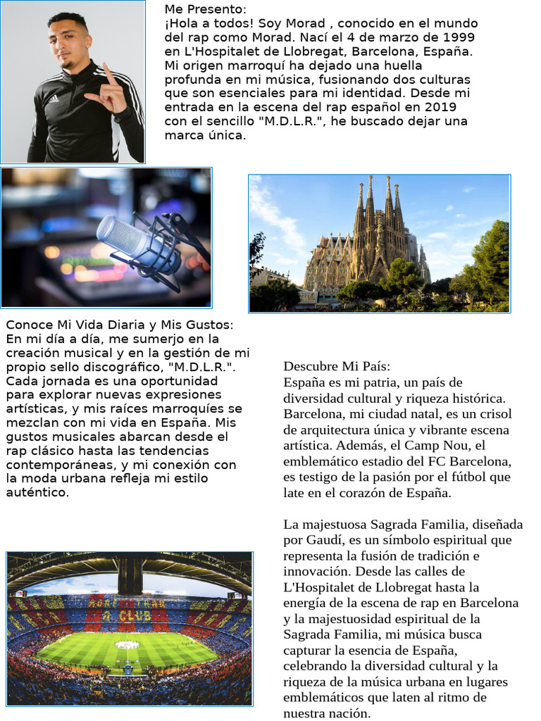 Projet Final Espagnol | PDF | Barcelona | España