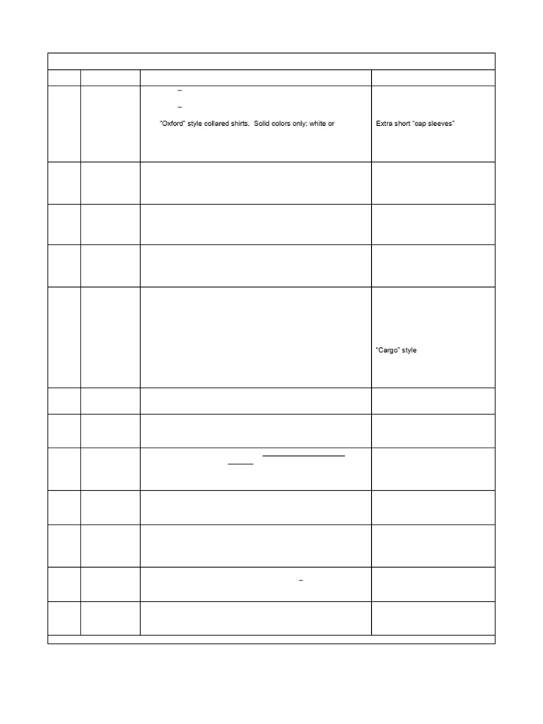 FLS K-8 Student Dress Code Guidelines | PDF | Trousers | Sweater
