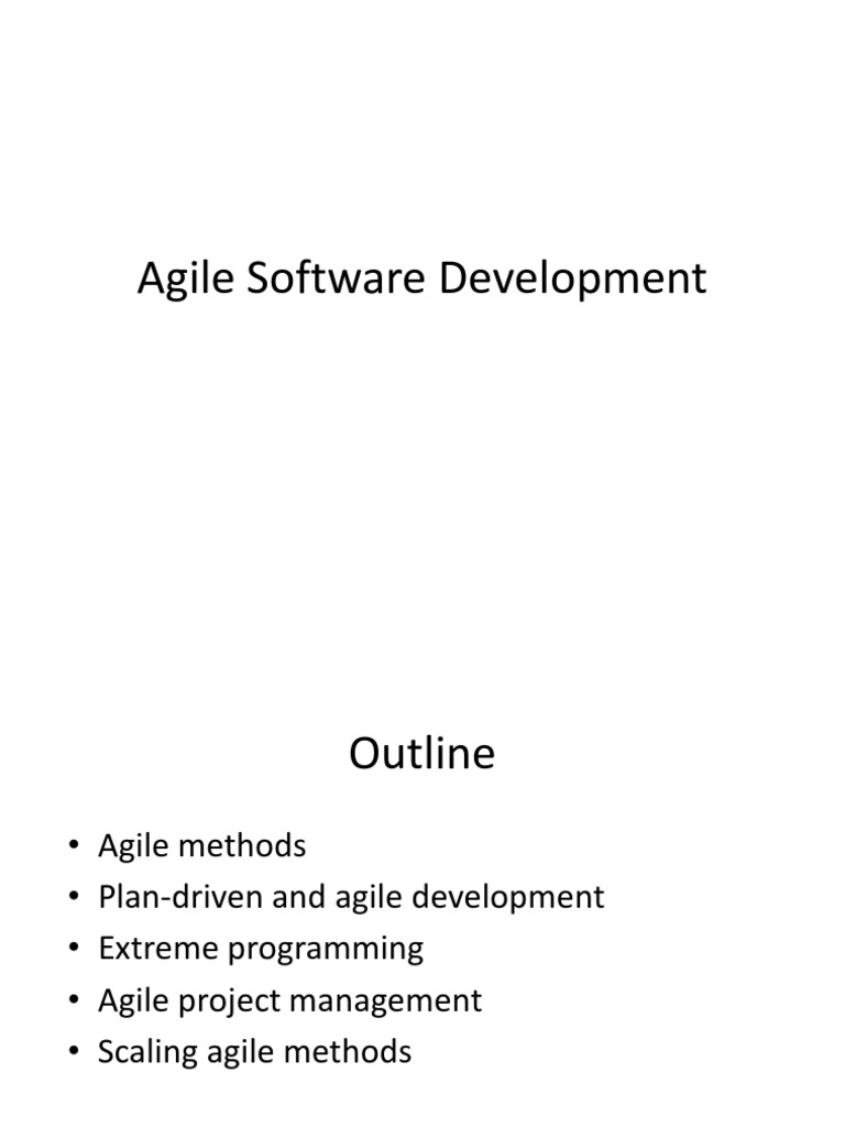 Agile Process Models | PDF | Agile Software Development | Software ...